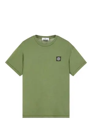 Stone Island Logo Patch T-shirt - Green