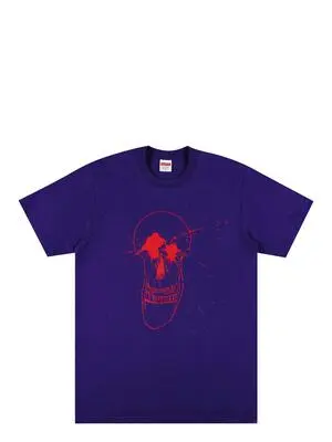 Supreme Ralph Steadman Skull Tee - Purple