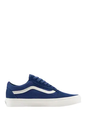 VANS Old Skool Woven Check Sneakers - Blue
