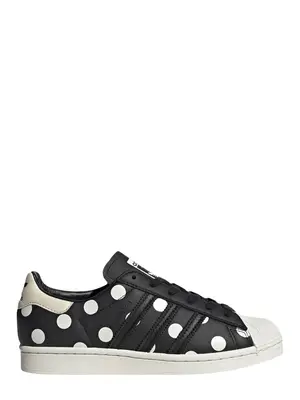 Adidas Superstar Polka Dot Print Sneakers - Black