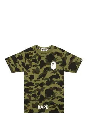 A BATHING APE 1st Camo Tee - Green