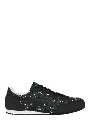 Onitsuka Tiger Serrano Paint Splatter Sneakers - Black