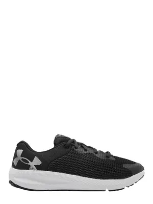 Under Armour Charged Pursuit 2 Big Logo Athletic Sneakers - Black