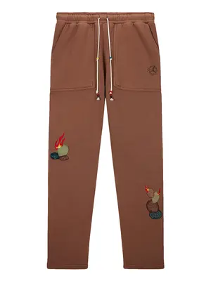 JORDAN X Travis Scott Straight-leg Pants - Brown