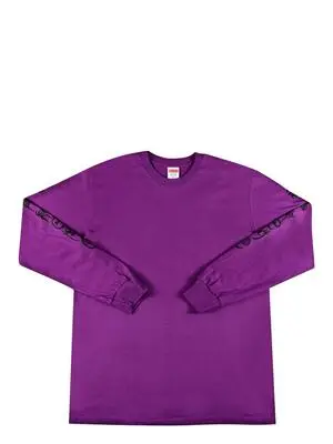 Supreme Clayton Patterson Long-sleeve Tee 'light - Purple
