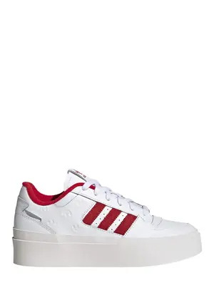Adidas Wmns Forum Bonega Allover Debossed Trefoils - White