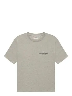 Fear Of God Short-sleeve Tee 'dark Heather Oatmeal - Grey