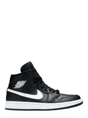 JORDAN 1 Mid Sneakers - Black
