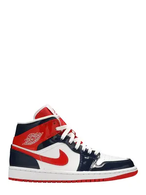JORDAN 1 Mid 'champ Colors' High-top Sneakers - Blue