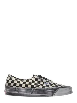 VANS Og Authentic Lx Stressed Checkerboard - Black