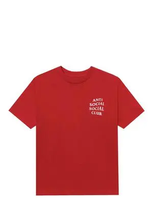 ANTI SOCIAL SOCIAL CLUB X Case Study Flag Tee - Red