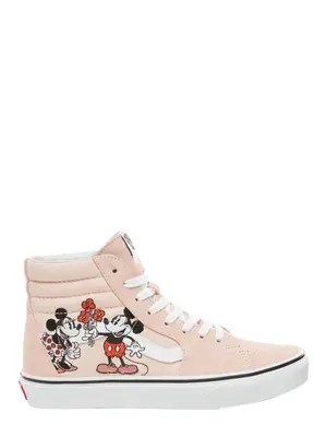 VANS Disney X Sk8-hi 'mickey & Minnie' High-top Sneaker - Pink