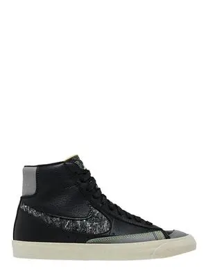 Nike Blazer Mid '77 Vintage Recycled Wool Sneakers - Black