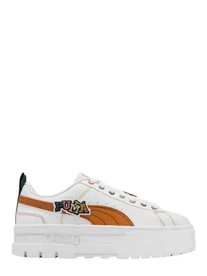 PUMA Mayze Pierced Sneakers - White