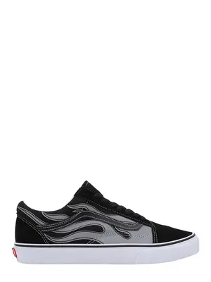 VANS Old Skool 'reflective Flame' Sneakers - Black