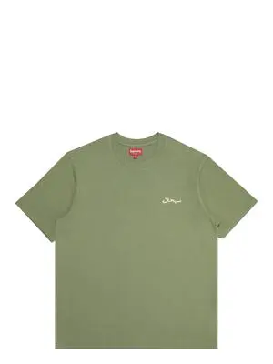 Supreme Arabic Logo Washed Short-sleeve Tee - Green