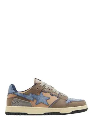 A BATHING APE Sk8 Sta #3 Sneakers - Blue