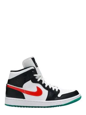 JORDAN 1 Mid 'alternate Swoosh' Sneakers - Black