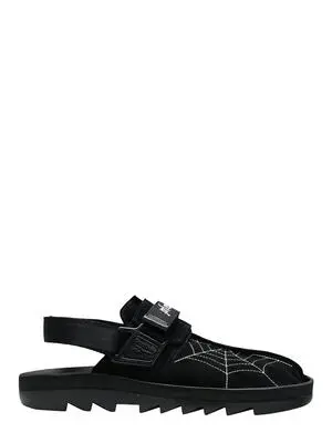 REEBOK Pleasures X Reebok Beatnik Sandal 'Spider' Black