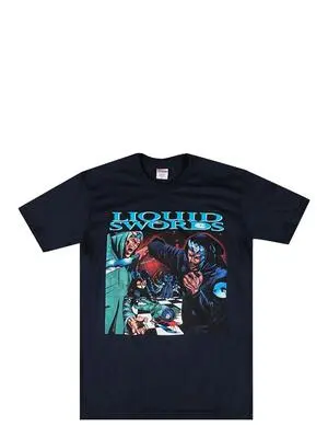 Supreme Liquid Swords Tee 'navy' Blue