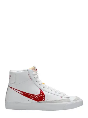 Nike Blazer Mid '77 Sketch High-top Sneakers - White