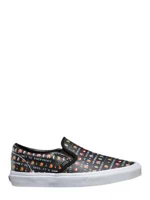 VANS X Nintendo Classic Slip-on 'zelda' Sneaker - Black