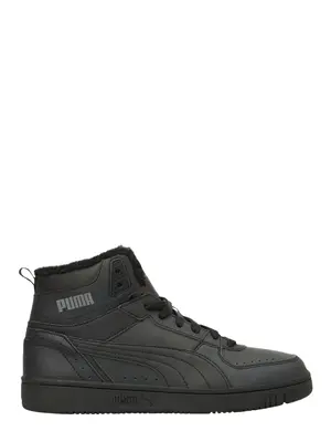 PUMA Rebound Joy Fur High-top Sneakers - Black