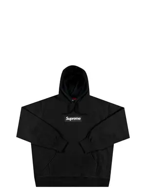 Supreme Box Logo Hooded Sweatshirt - Black
