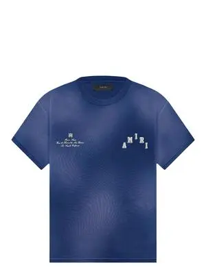 Amiri Vintage Collegiate Tee - Blue