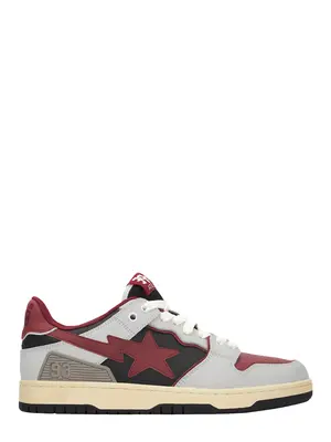 A BATHING APE BAPE Wmns Sk8 Sta #4 Sneakers Red
