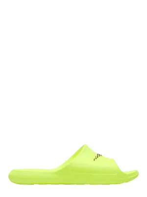 Nike Victori One Slide Polka Swoosh - Yellow