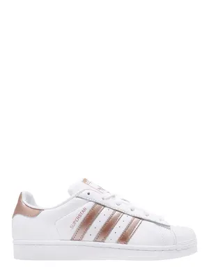 Adidas Wmns Superstar 'copper Metal' Sneaker - White