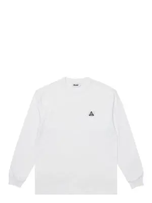 PALACE Palace Square Patch Long-Sleeve Shirt White