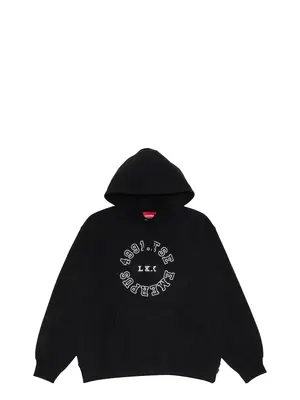 Supreme Reverse Hooded Sweatshirt - Black