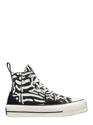 CONVERSE Chuck Taylor All Star Lift Platform High Animal Mix - Black