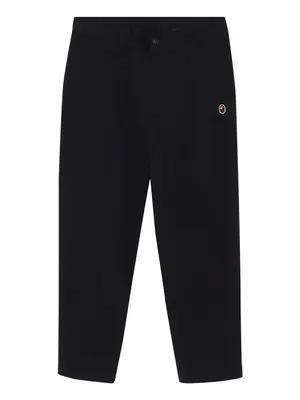 A BATHING APE One Point Relaxed Fit Chino Pants - Black