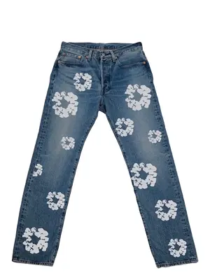 LEVI'S X Denim Tears The Cotton Wreath Jean - Blue