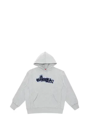 Supreme Handstyle Hooded Sweatshirt - Grey