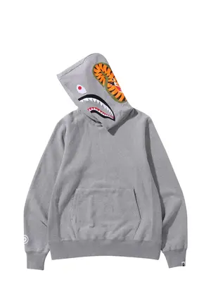 A BATHING APE Shark Pullover Hoodie - Grey
