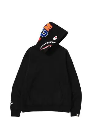 A BATHING APE Shark Pullover Hoodie - Black