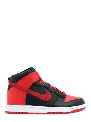 Nike Dunk High Top Sneakers - Black