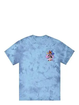 ANTI SOCIAL SOCIAL CLUB Bouquet For The Old Days Tie Dye Tee - Blue