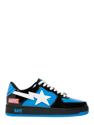 A BATHING APE Marvel X Bapesta 'venom' Sneaker - Black