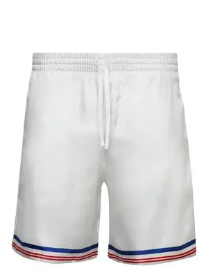 Casablanca Silk Paravion Shorts - Multicolor