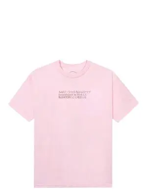ANTI SOCIAL SOCIAL CLUB Temporary Memory Tee - Pink