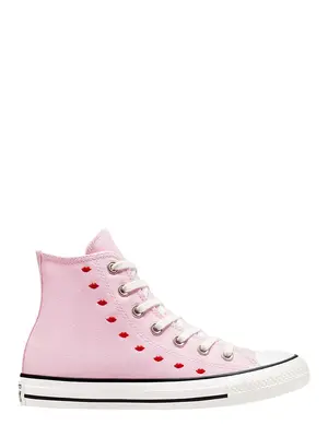 CONVERSE Chuck Taylor All Star High 'embroidered Hearts - Pink
