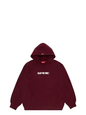 Supreme Motion Logo Hooded Sweatshirt - Red