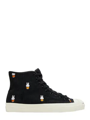 CONVERSE Pop Trading Company X Jack Purcell Pro High 'all Over Miffy' Sneakers - Black