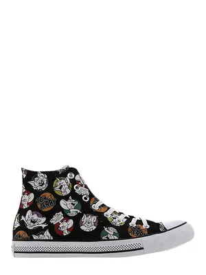 CONVERSE Tom & Jerry Chuck Taylor All Star High Sneakers - Black