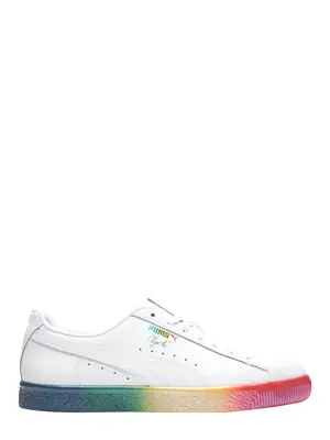 PUMA Clyde Pride Rainbow Sneakers - White